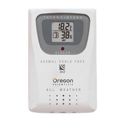 Oregon Scientific THGR810 Temp. & Humidity Sensor – Weatherstations